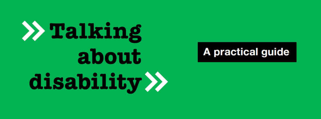Talking About Disability guide - Inclusion London