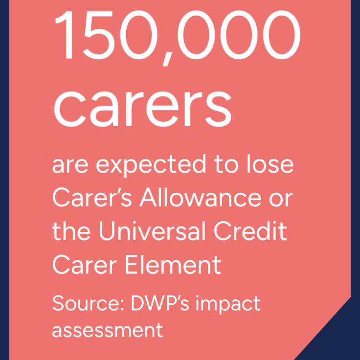 150,000 are expected to lose Carer’s Allowance or the Universal Credit ...